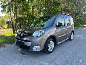 Grey Renault Kangoo 2016 in Utena, with an engine capacity of 1.46 L and mileage of 243 thousand km for 5850 €, photo 8 on AUTOMOTO.COM.LV