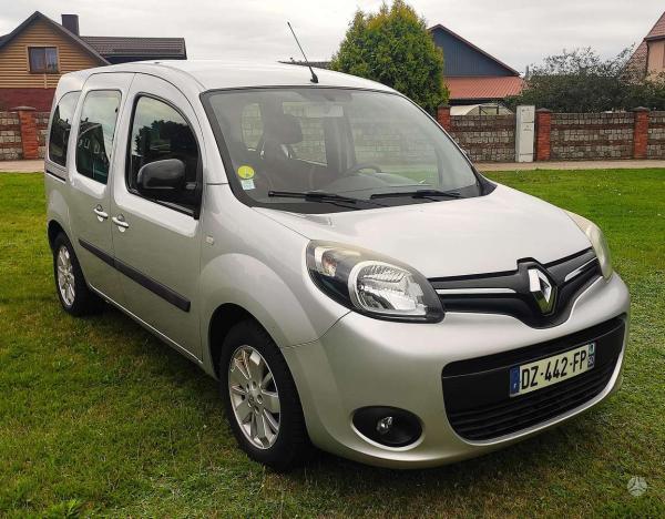 Grey Renault Kangoo 2016 in Taurage, with an engine capacity of 1.46 L and mileage of 252 thousand km for 5599 €, photo 4 on AUTOMOTO.COM.LV