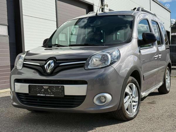 Pelēks Renault Kangoo 2016 Utena, ar dzinēja tilpumu 1.46 L un nobraukumu 269 tūkst. km par 5799 €, foto 1 vietnē AUTOMOTO.COM.LV