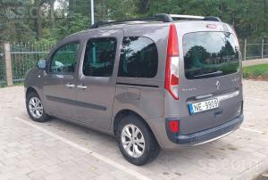 Grey Renault Kangoo 2016 in Riga, with an engine capacity of 1.50 L and mileage of 255 thousand km for 4100 €, photo 5 on AUTOMOTO.COM.LV