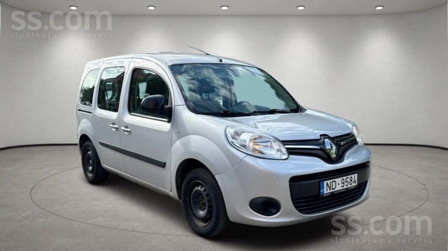 Pelēks Renault Kangoo 2018 Rīga, ar dzinēja tilpumu 1.50 L un nobraukumu 98 tūkst. km par 7295 €, foto 1 vietnē AUTOMOTO.COM.LV
