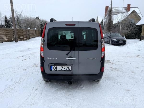 Grey Renault Kangoo 2019 in Saldus, with an engine capacity of 1.50 L and mileage of 173 thousand km for 8490 €, photo 6 on AUTOMOTO.COM.LV