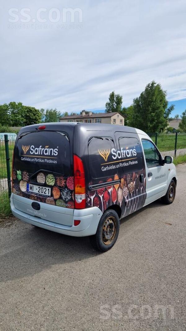 Grey Renault Kangoo 2006 in Riga, with an engine capacity of 1.50 L and mileage of 223 thousand km for 1500 €, photo 5 on AUTOMOTO.COM.LV