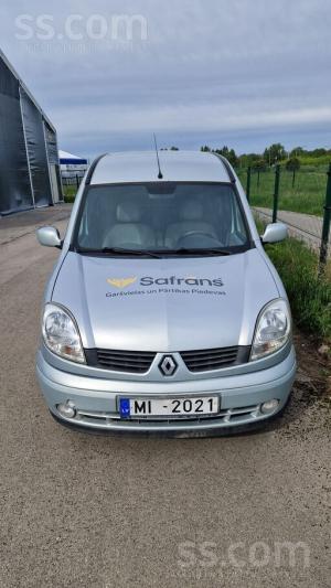 Grey Renault Kangoo 2006 in Riga, with an engine capacity of 1.50 L and mileage of 223 thousand km for 1500 €, photo 1 on AUTOMOTO.COM.LV