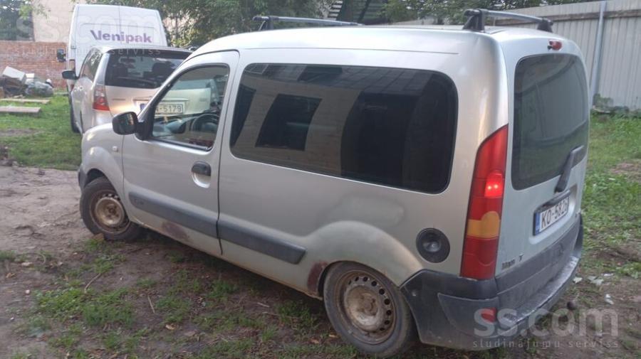 Pelēks Renault Kangoo 2006 Rīga, ar dzinēja tilpumu 1.50 L un nobraukumu 0 tūkst. km par 490 €, foto 5 vietnē AUTOMOTO.COM.LV