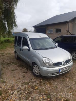Pelēks Renault Kangoo 2007 Tukums, ar dzinēja tilpumu 1.50 L un nobraukumu 0 tūkst. km par 1250 €, foto 4 vietnē AUTOMOTO.COM.LV
