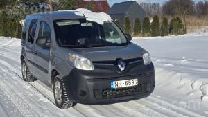 Grey Renault Kangoo 2016 in Riga, with an engine capacity of 1.50 L and mileage of 239 thousand km for 4750 €, photo 7 on AUTOMOTO.COM.LV