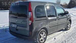 Grey Renault Kangoo 2016 in Riga, with an engine capacity of 1.50 L and mileage of 239 thousand km for 4750 €, photo 8 on AUTOMOTO.COM.LV