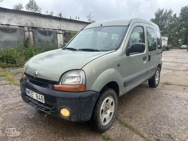 Рено Кенгу 2002 в Вевис, объемом двигателя 1.60 л и пробегом 200 тыс. км за 999 €, фото 1 на AUTOMOTO.COM.LV