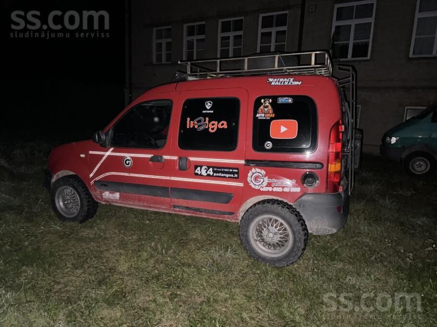 Sarkans Renault Kangoo 2007 Bauska, ar dzinēja tilpumu 1.60 L un nobraukumu 202 tūkst. km par 1900 €, foto 5 vietnē AUTOMOTO.COM.LV