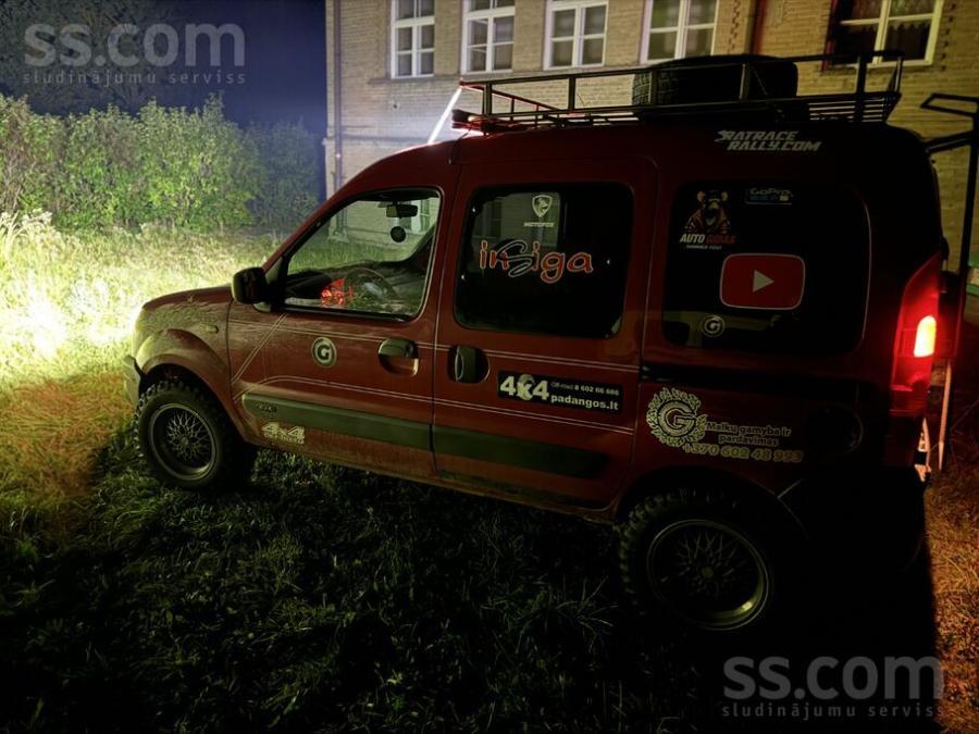 Sarkans Renault Kangoo 2007 Bauska, ar dzinēja tilpumu 1.60 L un nobraukumu 202 tūkst. km par 1900 €, foto 12 vietnē AUTOMOTO.COM.LV