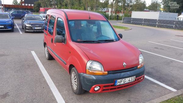 Red Renault Kangoo 2000 in Kaunas, with an engine capacity of 1.90 L and mileage of 204 thousand km for 1300 €, photo 3 on AUTOMOTO.COM.LV