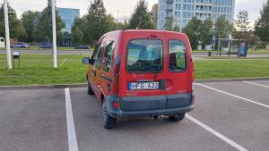 Red Renault Kangoo 2000 in Kaunas, with an engine capacity of 1.90 L and mileage of 204 thousand km for 1300 €, photo 6 on AUTOMOTO.COM.LV