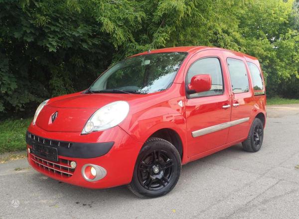 Red Renault Kangoo 2010 in Siauliai, with an engine capacity of 1.50 L and mileage of 284 thousand km for 3650 €, photo 4 on AUTOMOTO.COM.LV