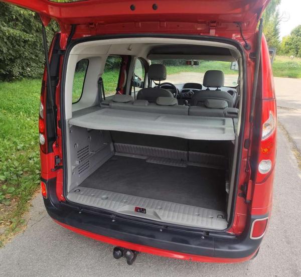 Red Renault Kangoo 2010 in Siauliai, with an engine capacity of 1.50 L and mileage of 284 thousand km for 3650 €, photo 7 on AUTOMOTO.COM.LV