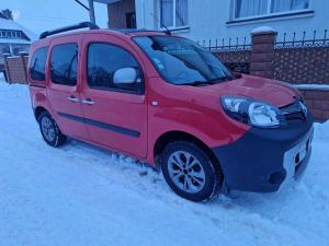Sarkans Renault Kangoo 2014 Tauragė, ar dzinēja tilpumu 1.46 L un nobraukumu 236 tūkst. km par 4800 €, foto  vietnē AUTOMOTO.COM.LV