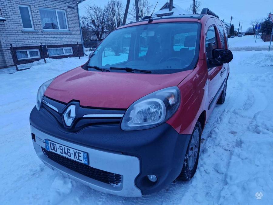 Sarkans Renault Kangoo 2014 Tauragė, ar dzinēja tilpumu 1.46 L un nobraukumu 236 tūkst. km par 4800 €, foto 6 vietnē AUTOMOTO.COM.LV