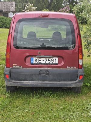 Red Renault Kangoo 2003 in Jekabpils, with an engine capacity of 1.50 L and mileage of 310 thousand km for 350 €, photo 3 on AUTOMOTO.COM.LV