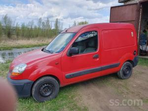 Red Renault Kangoo 2005 in Daugavpils, with an engine capacity of 1.20 L and mileage of 289 thousand km for 5600 €, photo 1 on AUTOMOTO.COM.LV