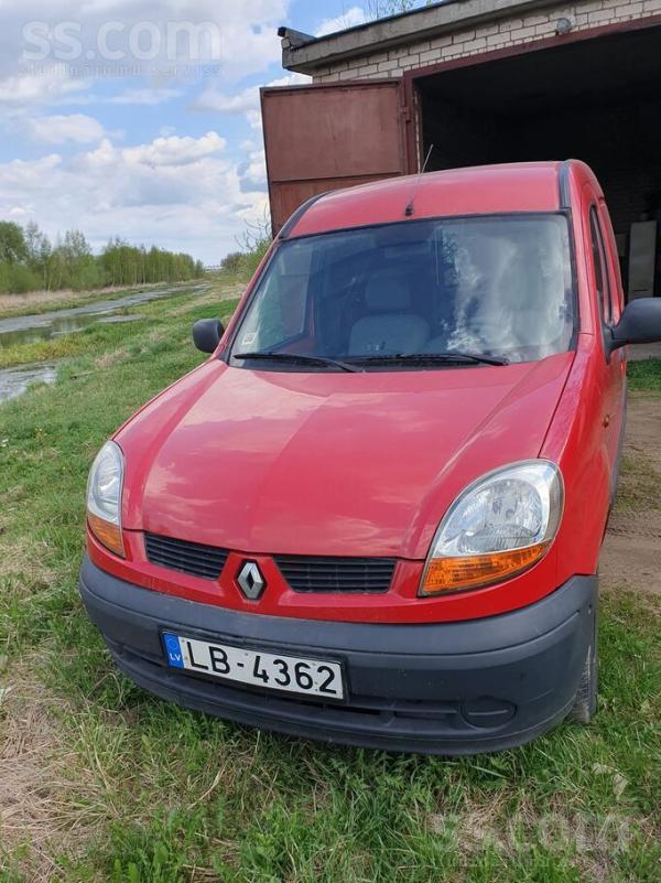 Red Renault Kangoo 2005 in Daugavpils, with an engine capacity of 1.20 L and mileage of 289 thousand km for 4900 €, photo 3 on AUTOMOTO.COM.LV