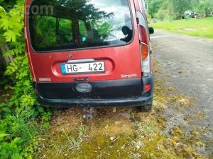 Красный Рено Кенгу 1999 в Бауска, объемом двигателя 1.70 л и пробегом 350 тыс. км за 400 €, фото 7 на AUTOMOTO.COM.LV
