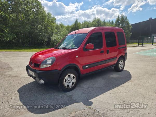 Sarkans Renault Kangoo 2005 Tallina, ar dzinēja tilpumu 1.60 L un nobraukumu 352 tūkst. km par 2500 €, foto 1 vietnē AUTOMOTO.COM.LV