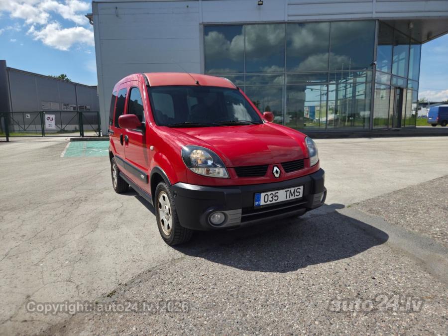 Sarkans Renault Kangoo 2005 Tallina, ar dzinēja tilpumu 1.60 L un nobraukumu 352 tūkst. km par 2500 €, foto 7 vietnē AUTOMOTO.COM.LV