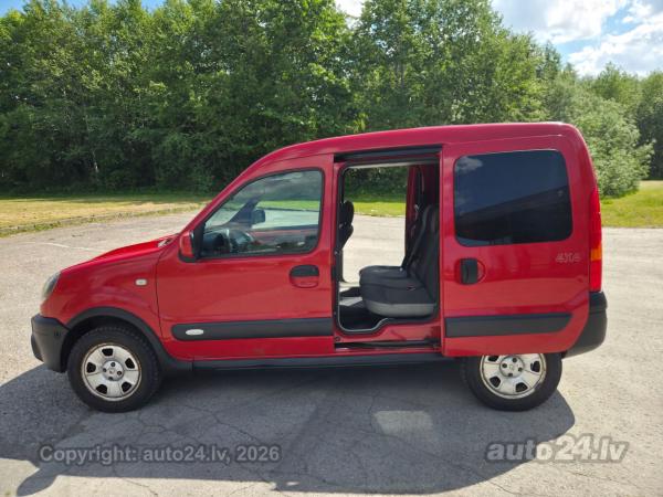 Sarkans Renault Kangoo 2005 Tallina, ar dzinēja tilpumu 1.60 L un nobraukumu 352 tūkst. km par 2500 €, foto 7 vietnē AUTOMOTO.COM.LV