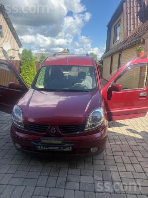 Sarkans Renault Kangoo 2008 Ludza, ar dzinēja tilpumu 1.50 L un nobraukumu 436 tūkst. km par 1500 €, foto 4 vietnē AUTOMOTO.COM.LV