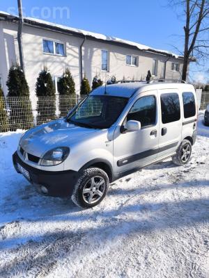 Renault Kangoo 2005 in Bauska, with an engine capacity of 1.60 L and mileage of 239 thousand km for 2700 €, photo  on AUTOMOTO.COM.LV