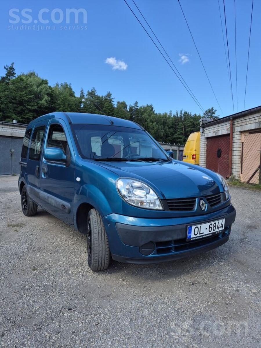 Renault Kangoo 2007 Rīga, ar dzinēja tilpumu 1.20 L un nobraukumu 169 tūkst. km par 1750 €, foto 3 vietnē AUTOMOTO.COM.LV
