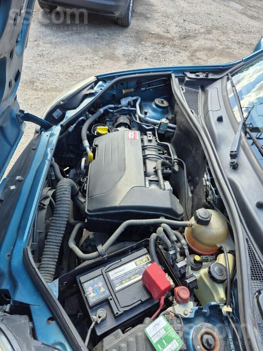 Renault Kangoo 2007 Rīga, ar dzinēja tilpumu 1.20 L un nobraukumu 169 tūkst. km par 1750 €, foto 17 vietnē AUTOMOTO.COM.LV