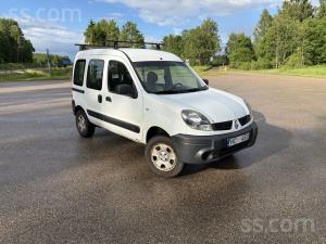 White Renault Kangoo 2008 in Riga, with an engine capacity of 1.60 L and mileage of 253 thousand km for 2200 €, photo  on AUTOMOTO.COM.LV