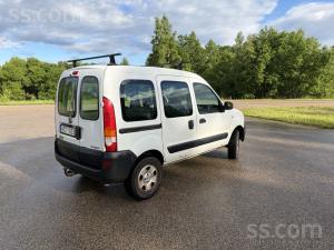 White Renault Kangoo 2008 in Riga, with an engine capacity of 1.60 L and mileage of 253 thousand km for 2200 €, photo 3 on AUTOMOTO.COM.LV