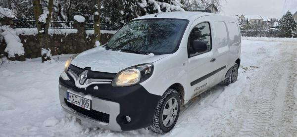 White Renault Kangoo 2015 in Vilnius, with an engine capacity of 1.50 L and mileage of 86 thousand km for 8650 €, photo 1 on AUTOMOTO.COM.LV