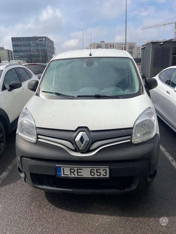 White Renault Kangoo 2019 in Vilnius, with an engine capacity of 1.46 L and mileage of 86 thousand km for 5130 €, photo 1 on AUTOMOTO.COM.LV