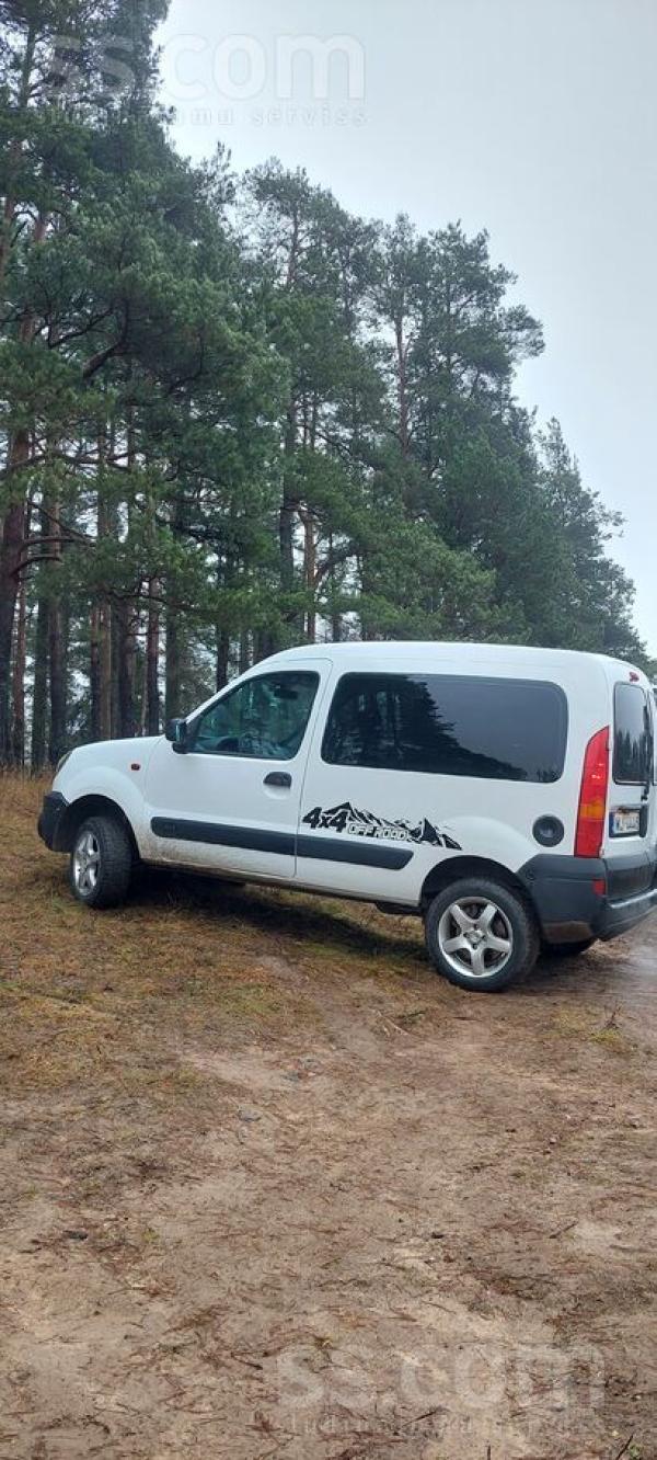 Balts Renault Kangoo 2004 Rēzekne, ar dzinēja tilpumu 1.90 L un nobraukumu 228 tūkst. km par 2350 €, foto 2 vietnē AUTOMOTO.COM.LV