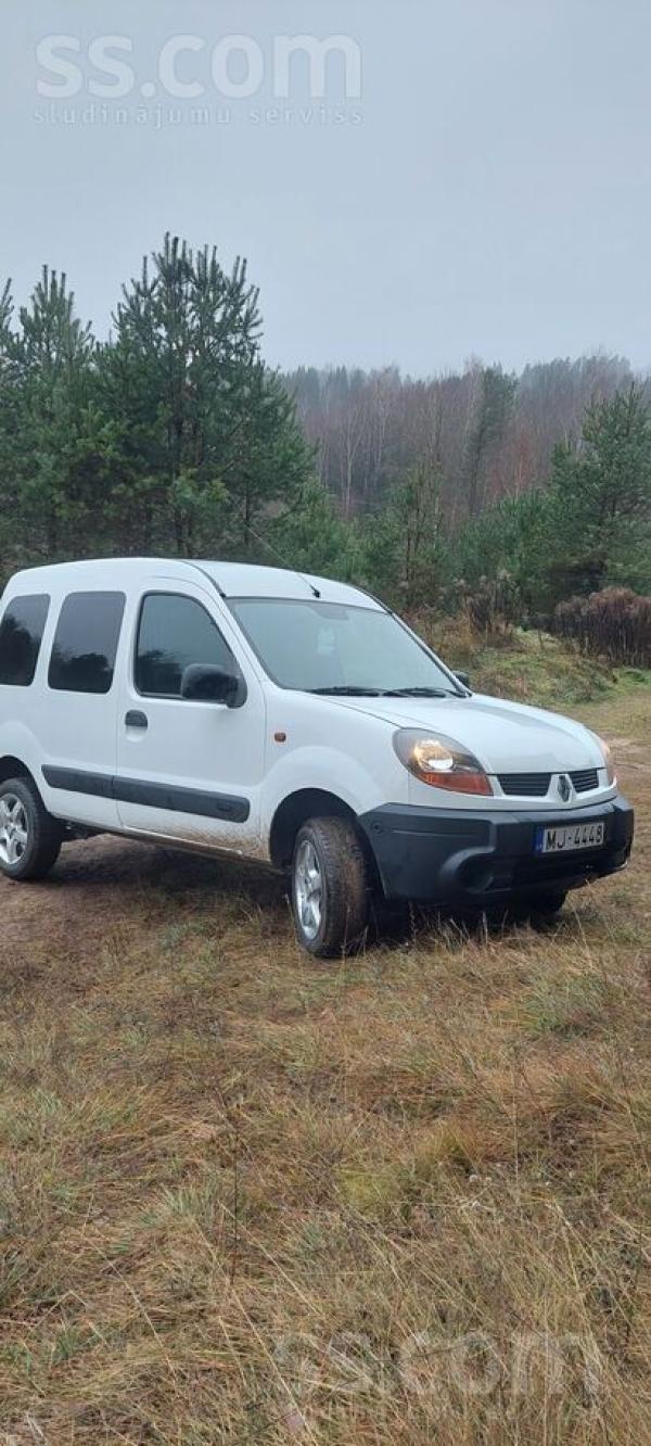 Balts Renault Kangoo 2004 Rēzekne, ar dzinēja tilpumu 1.90 L un nobraukumu 228 tūkst. km par 2350 €, foto 6 vietnē AUTOMOTO.COM.LV