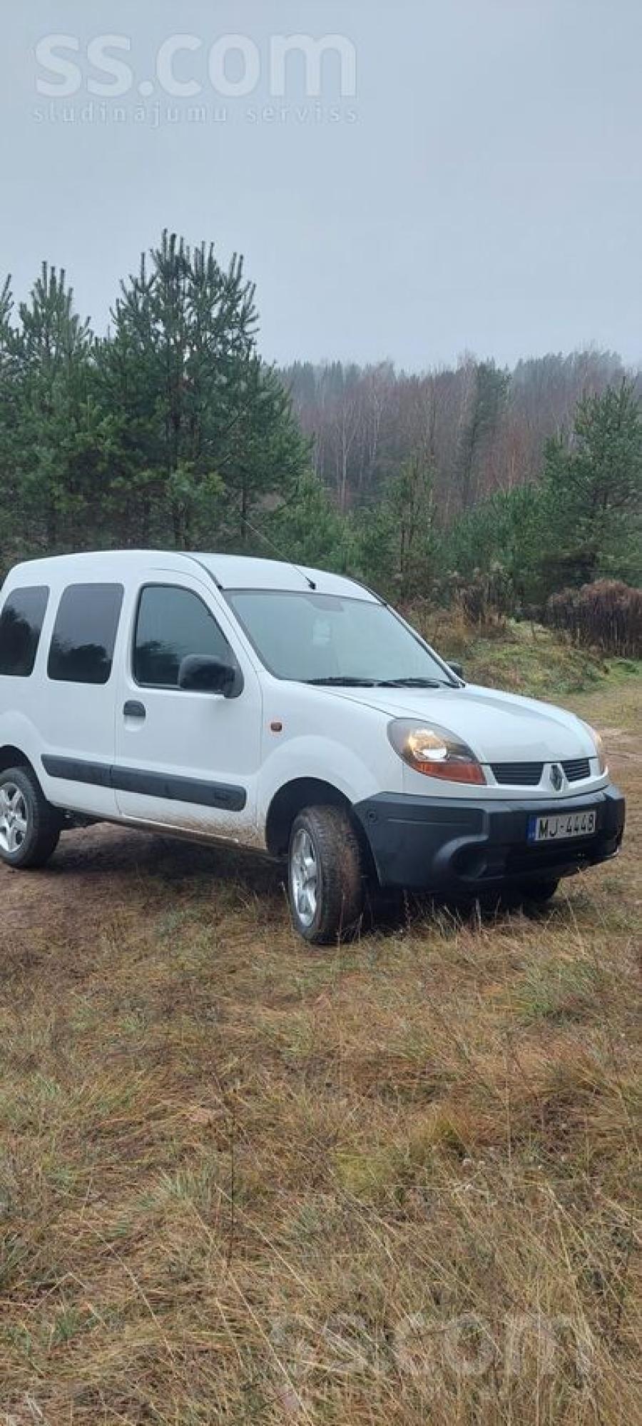 Balts Renault Kangoo 2004 Rēzekne, ar dzinēja tilpumu 1.90 L un nobraukumu 228 tūkst. km par 2350 €, foto 6 vietnē AUTOMOTO.COM.LV