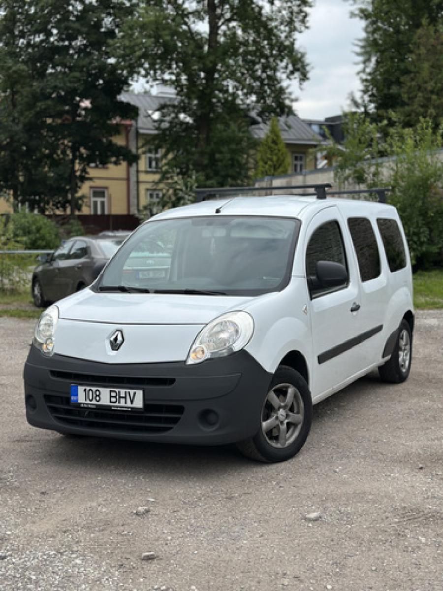 Balts Renault Kangoo 2012 Tallina, ar dzinēja tilpumu 1.50 L un nobraukumu 230 tūkst. km par 4200 €, foto 4 vietnē AUTOMOTO.COM.LV