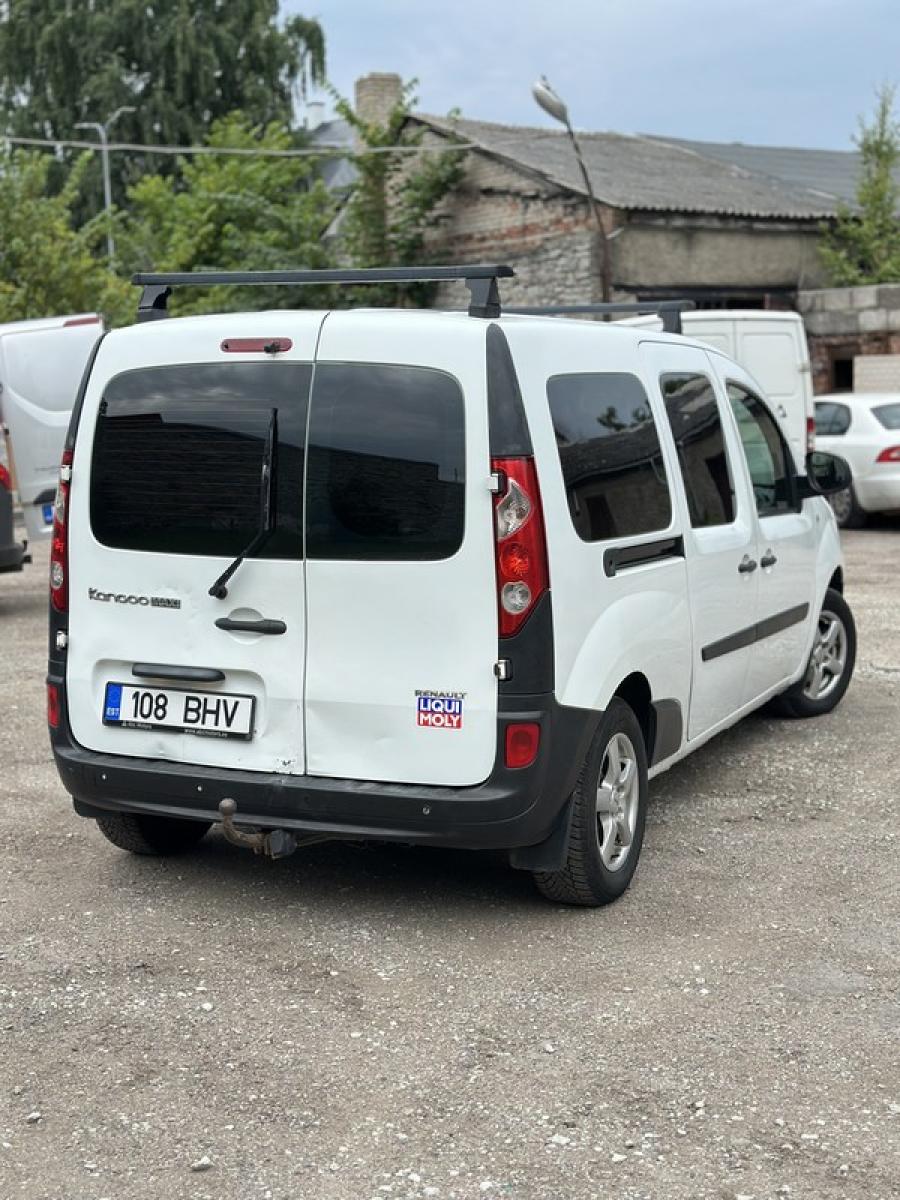 Balts Renault Kangoo 2012 Tallina, ar dzinēja tilpumu 1.50 L un nobraukumu 230 tūkst. km par 4200 €, foto 16 vietnē AUTOMOTO.COM.LV