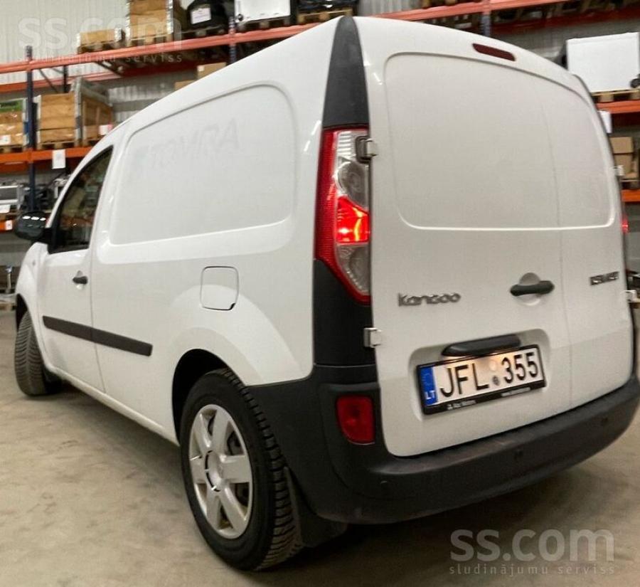 Balts Renault Kangoo 2016 Rīga, ar dzinēja tilpumu 1.50 L un nobraukumu 137 tūkst. km par 4000 €, foto 3 vietnē AUTOMOTO.COM.LV