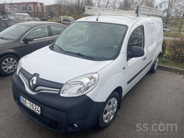 White Renault Kangoo 2016 in Riga, with an engine capacity of 1.50 L and mileage of 193 thousand km for 6300 €, photo 1 on AUTOMOTO.COM.LV