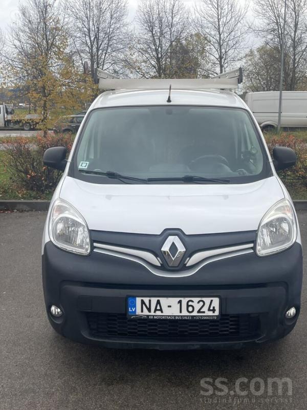 White Renault Kangoo 2016 in Riga, with an engine capacity of 1.50 L and mileage of 193 thousand km for 6300 €, photo 5 on AUTOMOTO.COM.LV