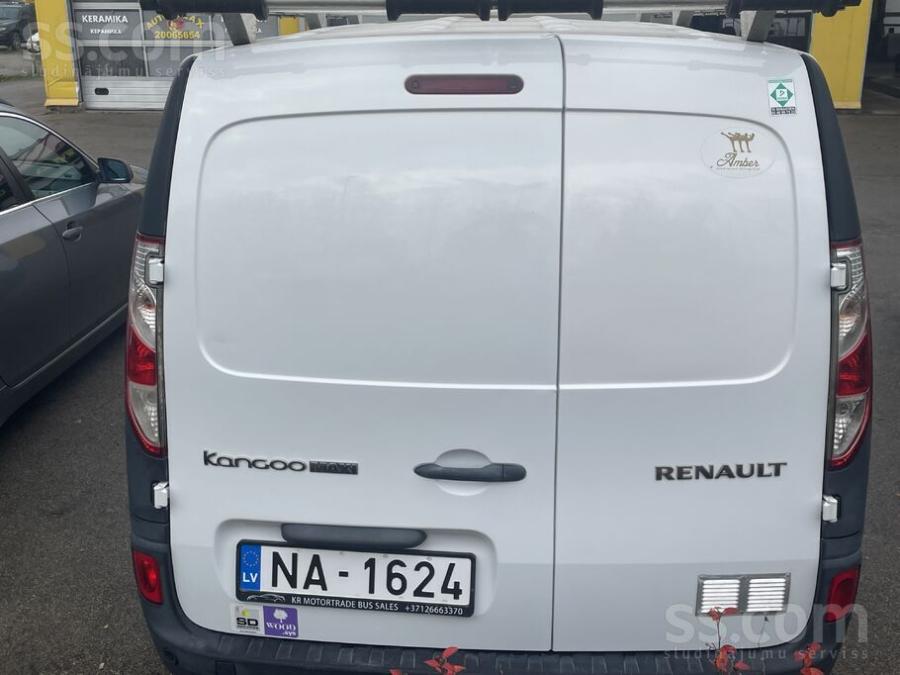 Balts Renault Kangoo 2016 Rīga, ar dzinēja tilpumu 1.50 L un nobraukumu 193 tūkst. km par 6300 €, foto 5 vietnē AUTOMOTO.COM.LV