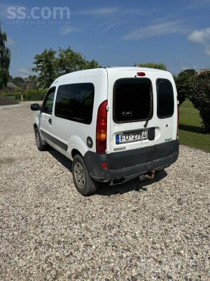 White Renault Kangoo 2007 in Tukums, with an engine capacity of 1.60 L and mileage of 315 thousand km for 1850 €, photo 6 on AUTOMOTO.COM.LV