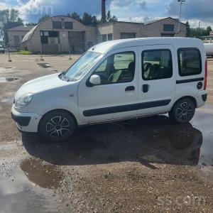 Balts Renault Kangoo 2008 Ogre, ar dzinēja tilpumu 1.60 L un nobraukumu 223 tūkst. km par 2500 €, foto 5 vietnē AUTOMOTO.COM.LV
