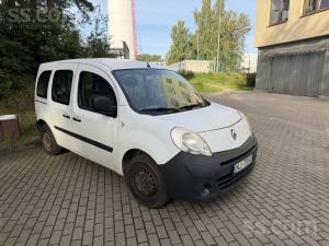 White Renault Kangoo 2008 in Riga, with an engine capacity of 1.60 L and mileage of 176 thousand km for 1850 €, photo 3 on AUTOMOTO.COM.LV