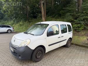 White Renault Kangoo 2008 in Riga, with an engine capacity of 1.60 L and mileage of 176 thousand km for 1850 €, photo 4 on AUTOMOTO.COM.LV