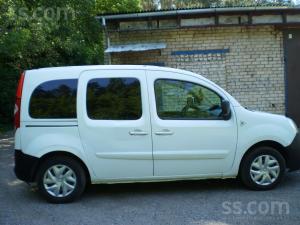 White Renault Kangoo 2011 in Daugavpils, with an engine capacity of 1.50 L and mileage of 385 thousand km for 2450 €, photo 7 on AUTOMOTO.COM.LV